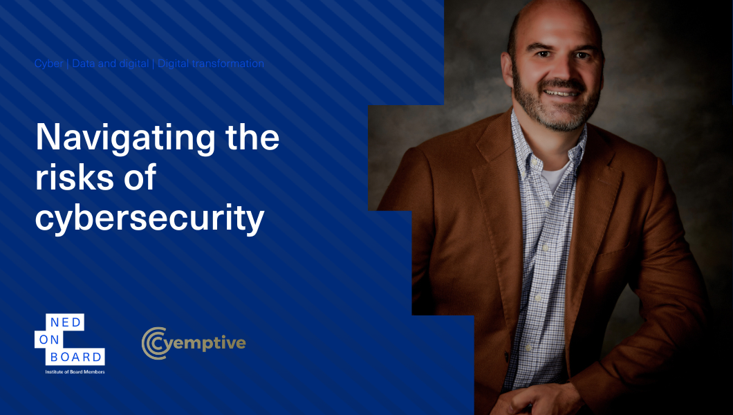 Digital transformation: navigating the risks of cybersecurity