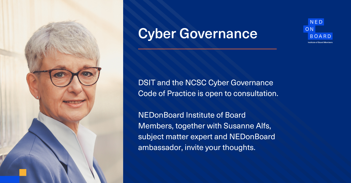 Cyber Governance Principles for non-executive directors