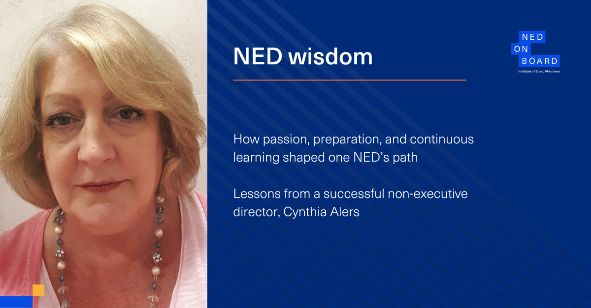 Lessons from a successful non-executive director