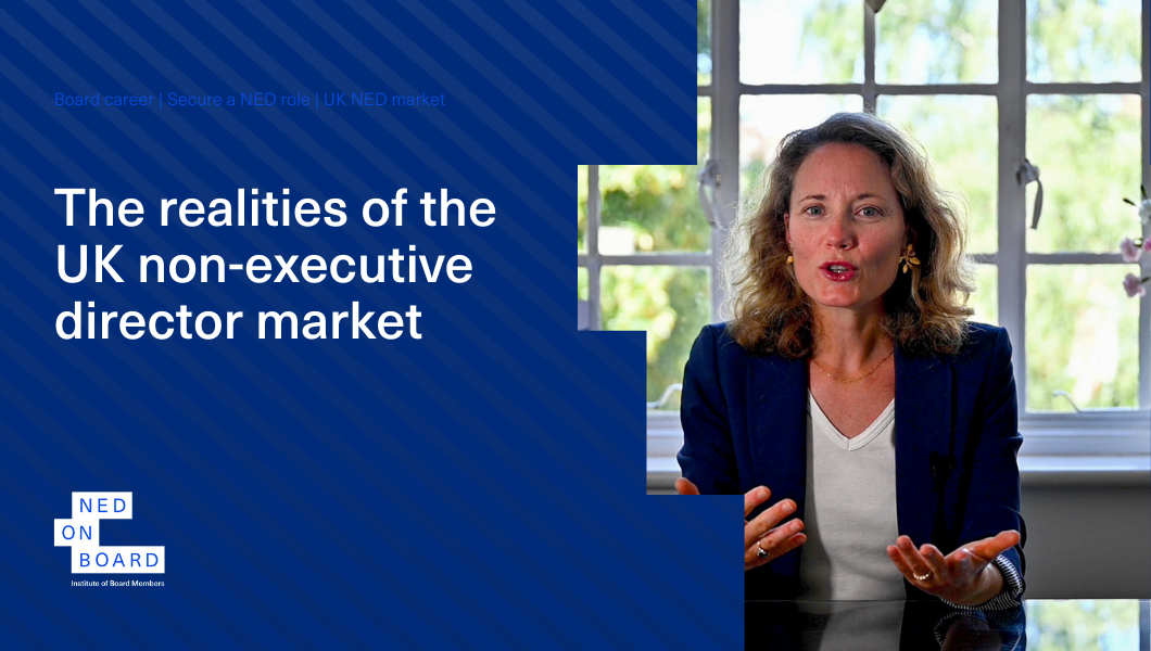 The realities of the UK non-executive director market in 2026